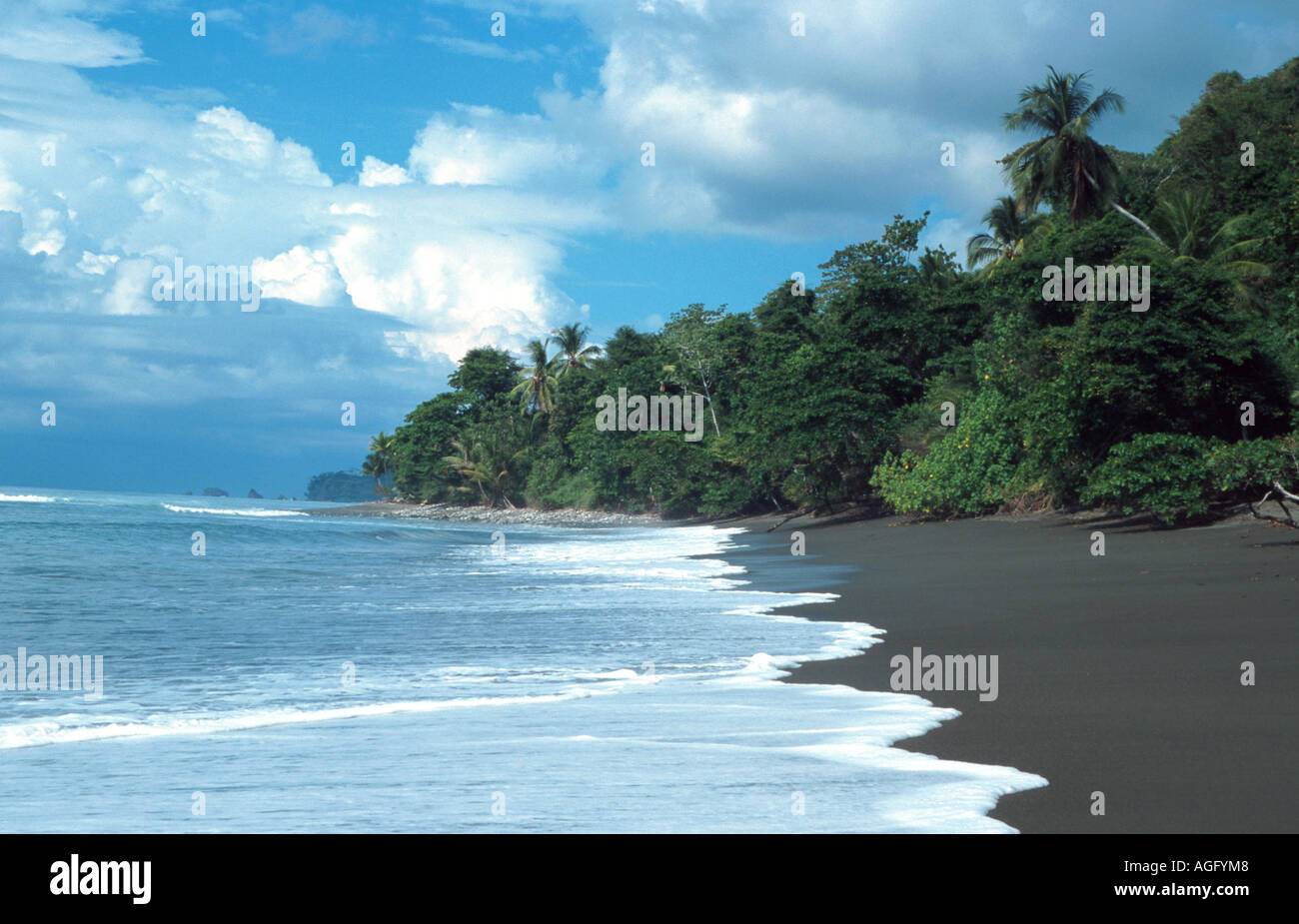 Pacific coast, Costa Rica Stock Photo - Alamy