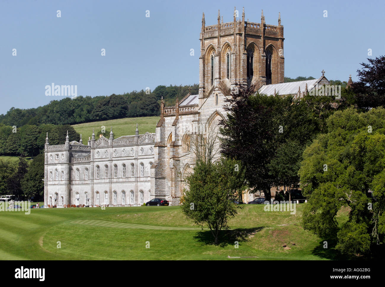 Milton Abbey in Dorset Stock Photo - Alamy