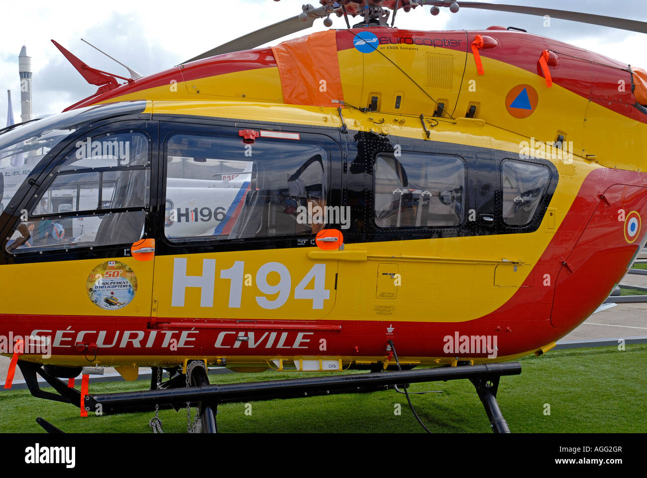 Eurocopter EC 145 Civil defense International Paris Air Show Le Bourget ...