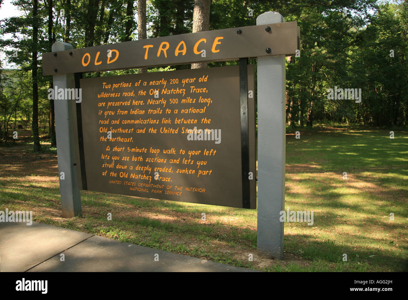 Natchez trace sign hi-res stock photography and images - Alamy