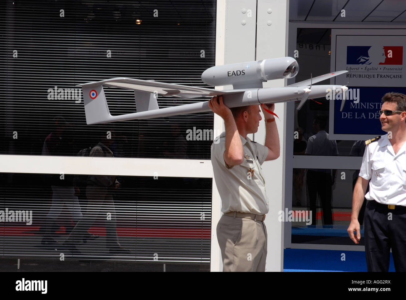 Drone UAV Unmanned Aerial Vehicle French Army International Paris Air ...