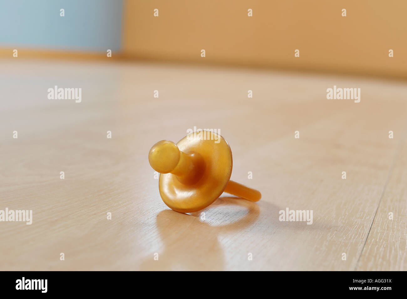 Classic Dummy on wooden floor in empty room Stock Photo - Alamy