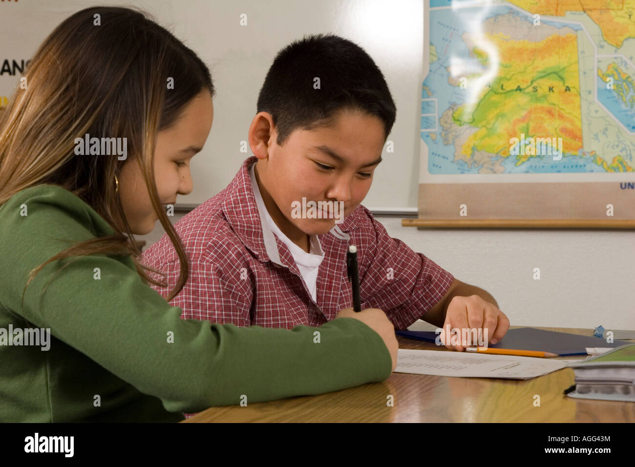 Alaskan native girls hi-res stock photography and images - Alamy