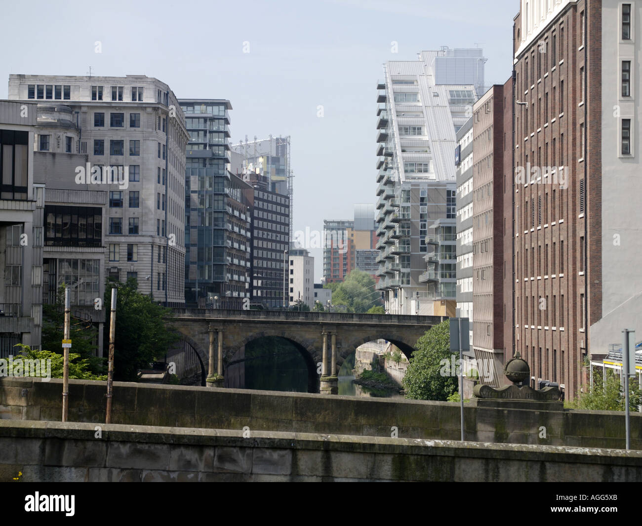 Manchester riverside river irwell uk hi-res stock photography and ...