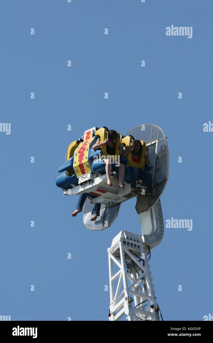 Booster Funfair Ride Brighton Pier Stock Photo - Alamy
