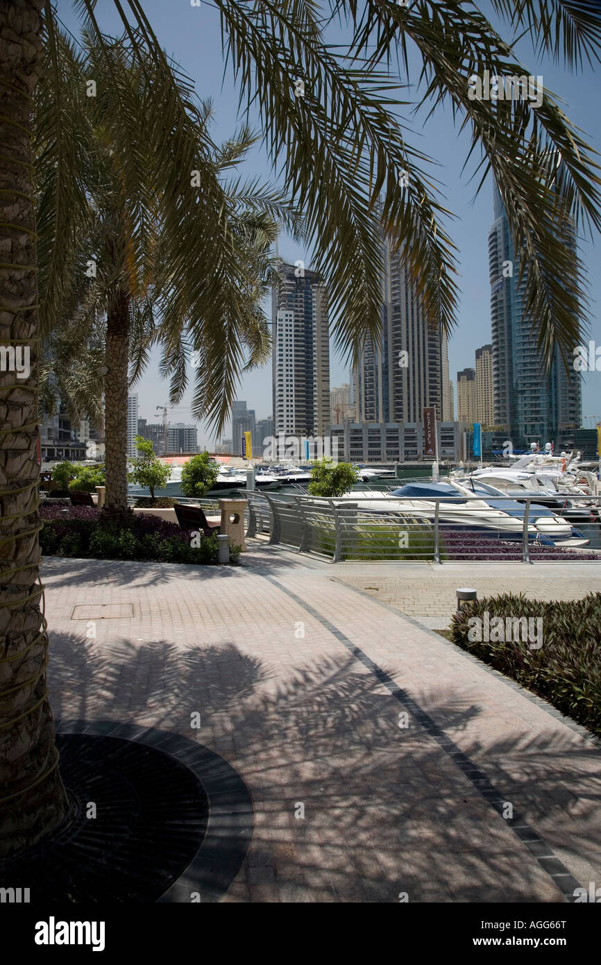 dubai marina construction site and development area in dubai united ...