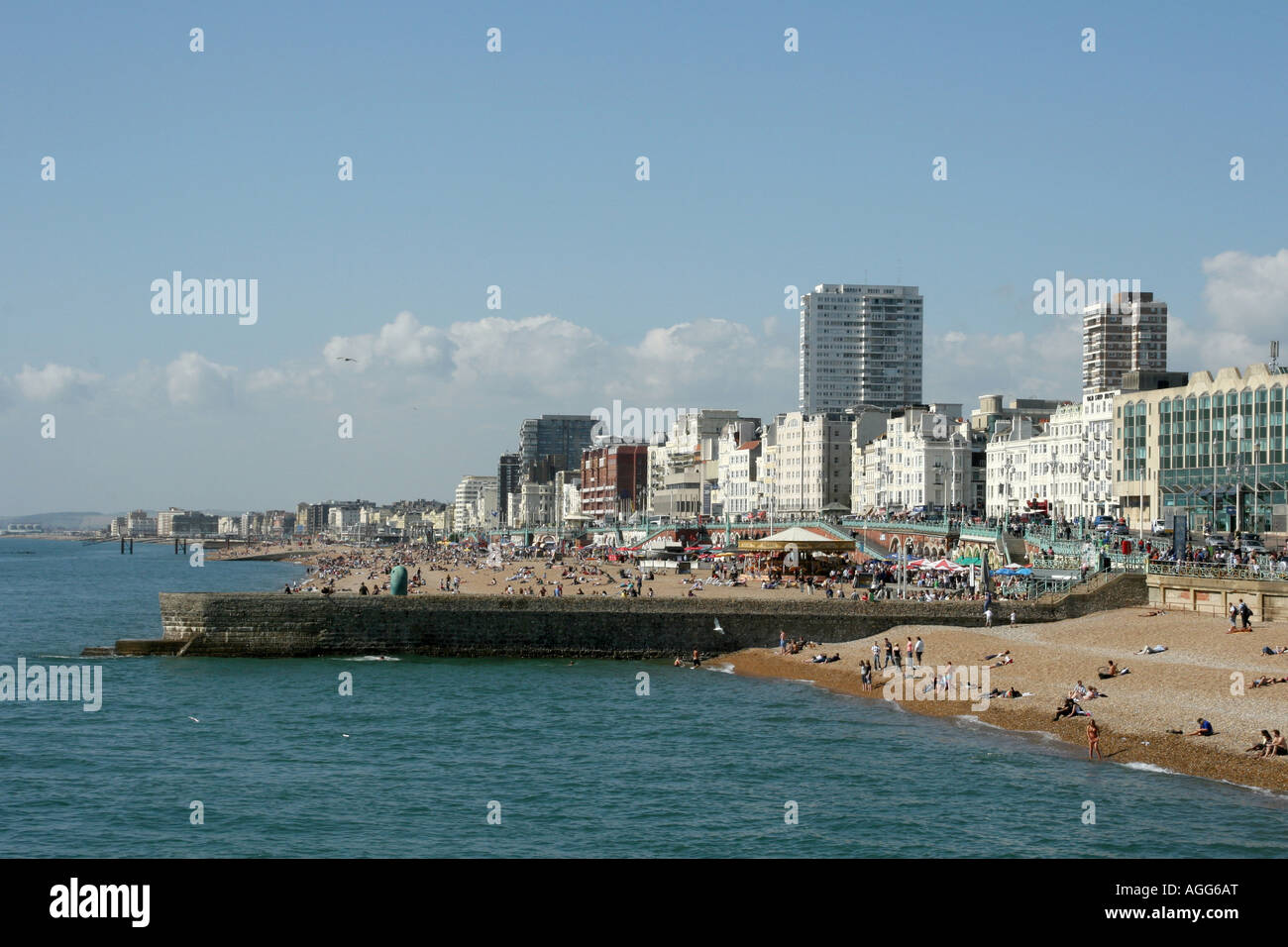 Brighton Seafront England Stock Photo - Alamy