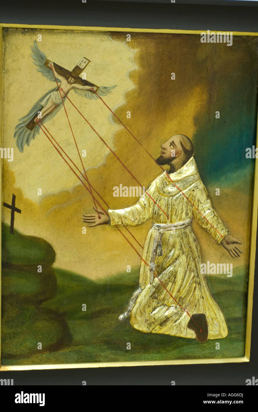 Christian religious picture,icon,folk art from the museum of folk art ...