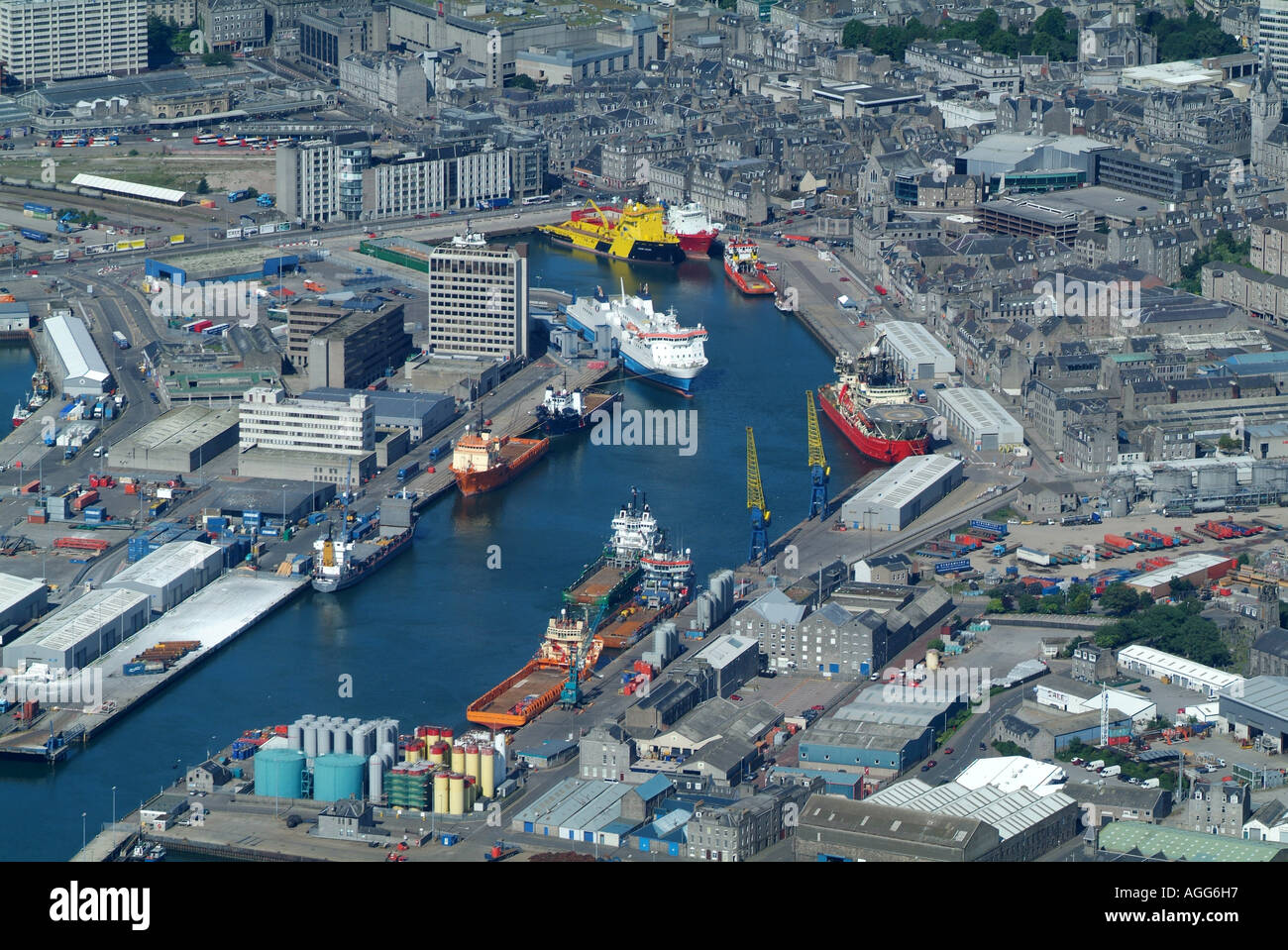 Aberdeen Scotland Aerial High Resolution Stock Photography and Images ...