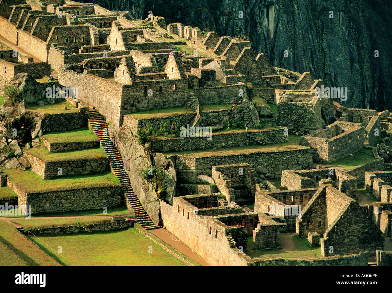 inka ruins, Machu Picchu, Peru Stock Photo - Alamy