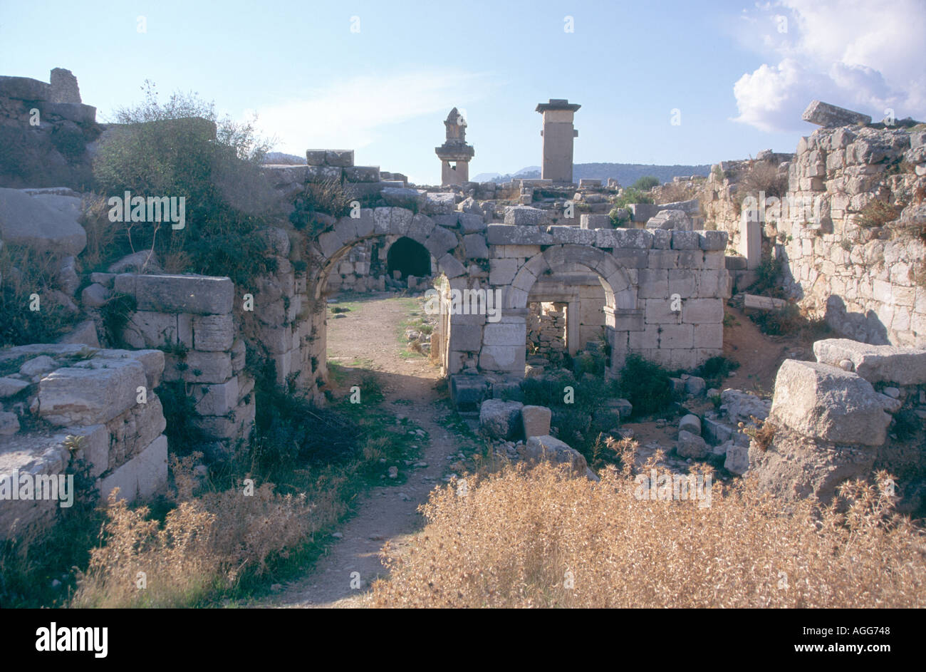 Xanthos archaeological site hi-res stock photography and images - Alamy
