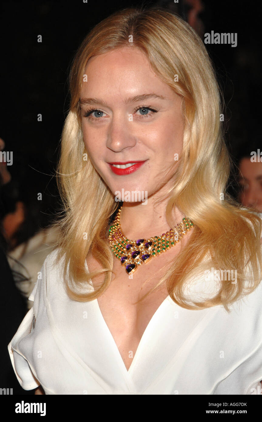 Actress Chloe Sevigny arrives at the 2007 Vanity Fair Oscar Party held ...