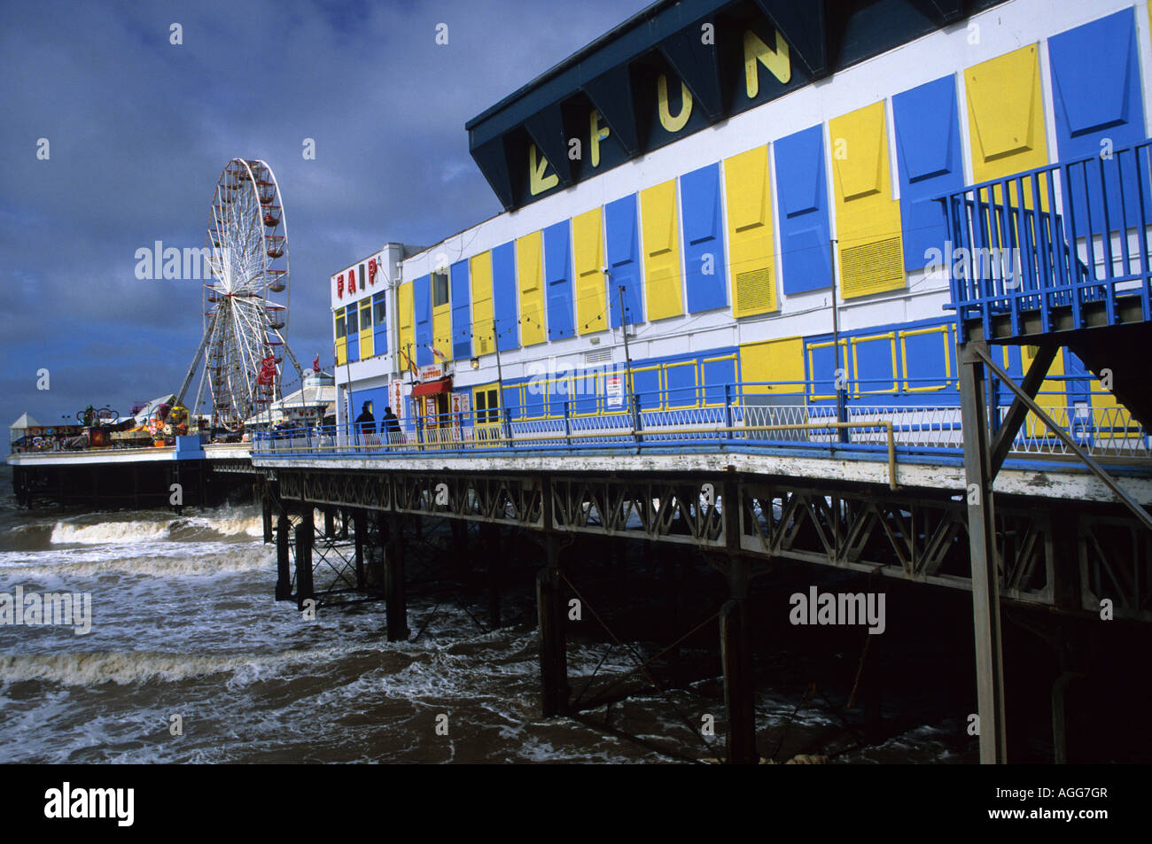 Blackpool central pier big hi-res stock photography and images - Alamy