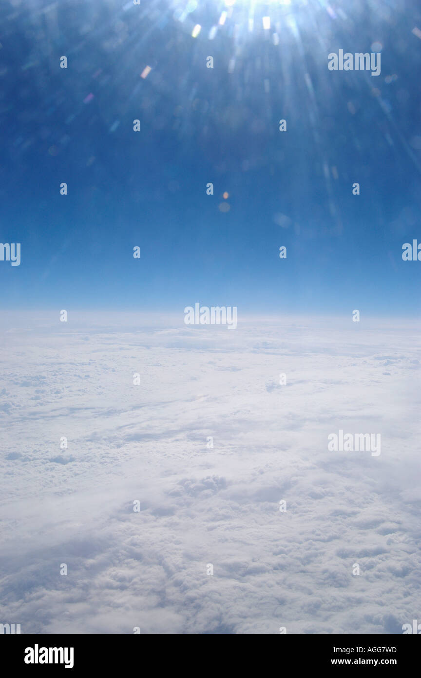 horizon above cloud cover Stock Photo - Alamy