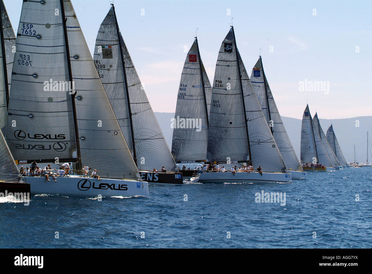 International championship 2006 Trophy Class TP52 - Punta Ala - Italy ...