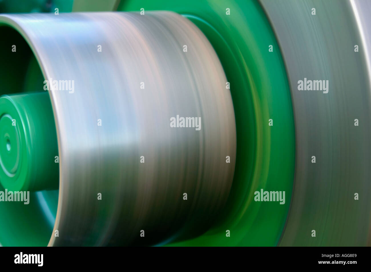 Revolving wheel on steam engine Stock Photo - Alamy