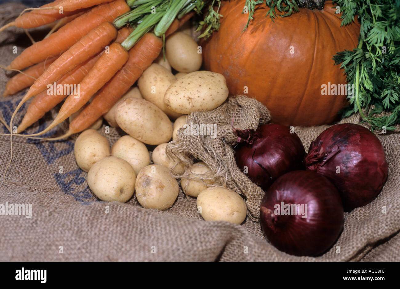 Still life Arrangement of vegetables Stock Photo - Alamy
