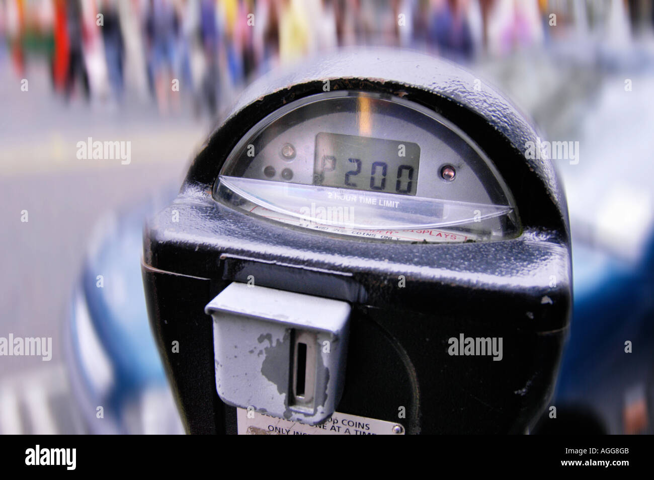 Parking meter, London, England Stock Photo - Alamy