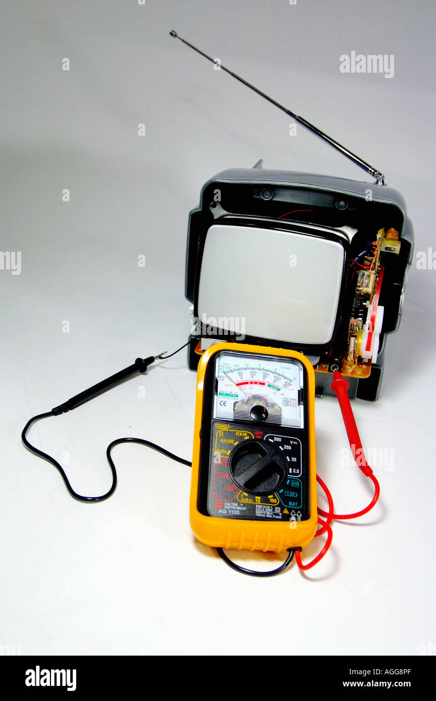 multi-use instrument and mini-tv Stock Photo - Alamy