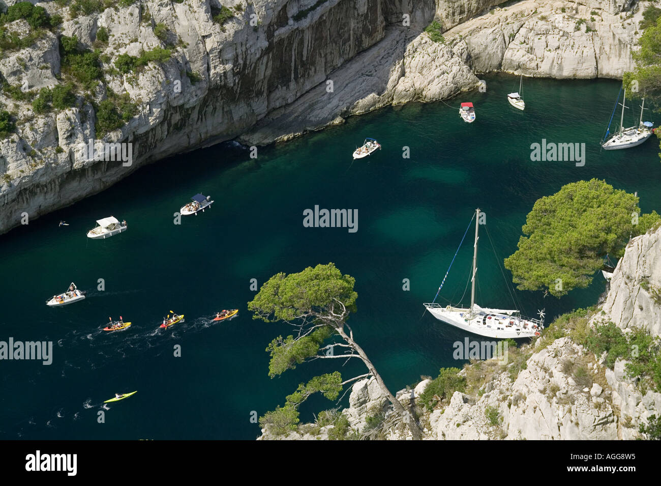 CALANQUE OF EN-VAU, CASSIS, PROVENCE, FRANCE Stock Photo - Alamy