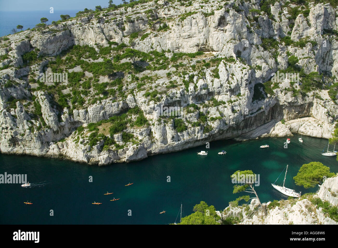 CALANQUE OF EN-VAU, CASSIS, PROVENCE, FRANCE Stock Photo - Alamy