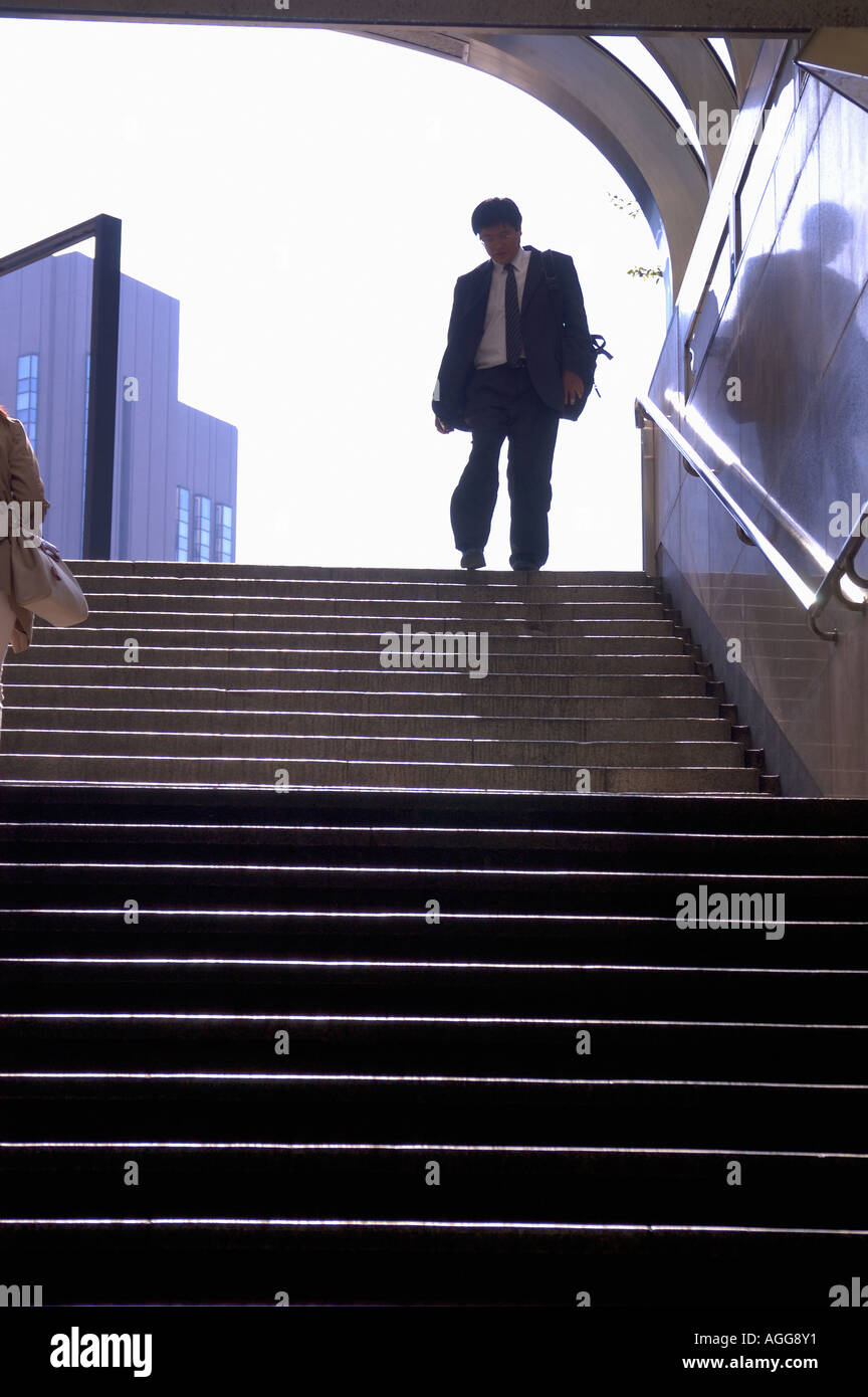 subway entrance and exit, Tokyo, Japan Stock Photo - Alamy