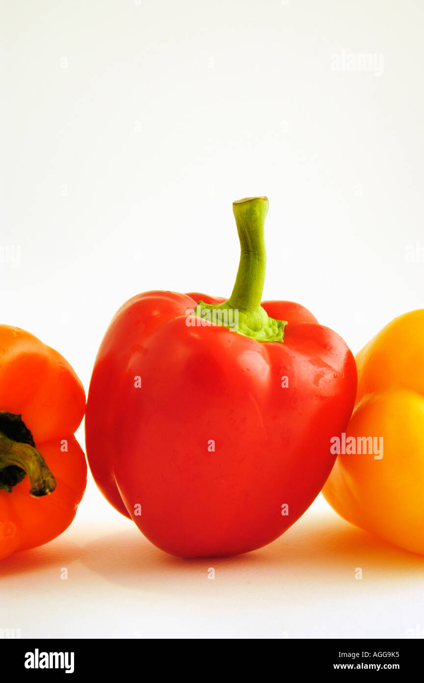 capsicum, pepper, paprika of different colours Stock Photo - Alamy