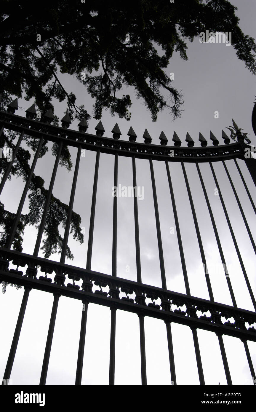 steel fence, Rome, Italy Stock Photo - Alamy