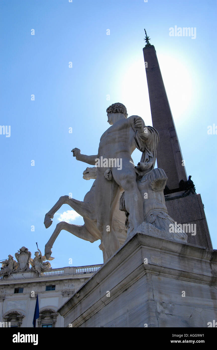 Obelisk quirinale hi-res stock photography and images - Alamy