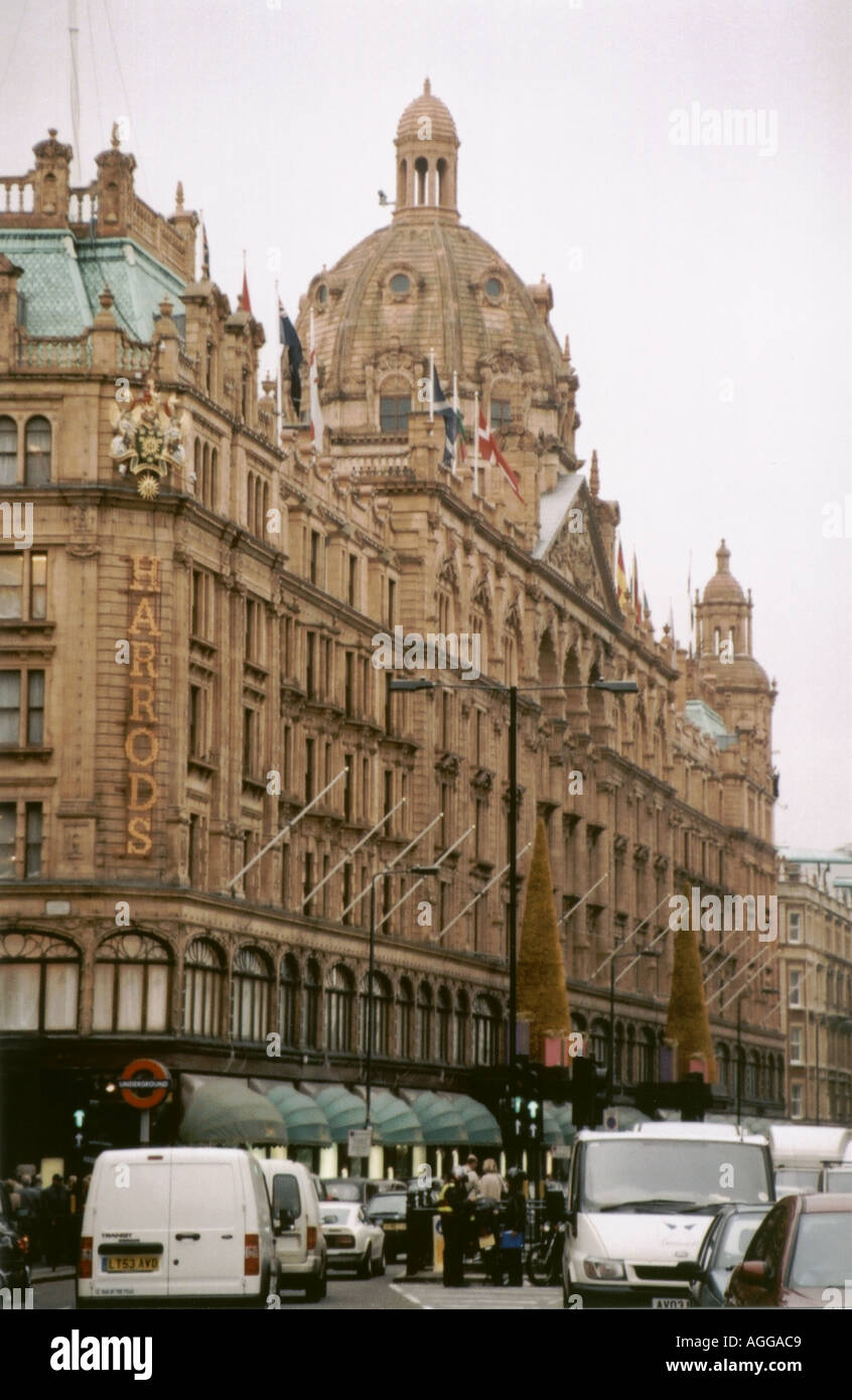 Harrods presents trade customers shoppers commerce business merchandise ...