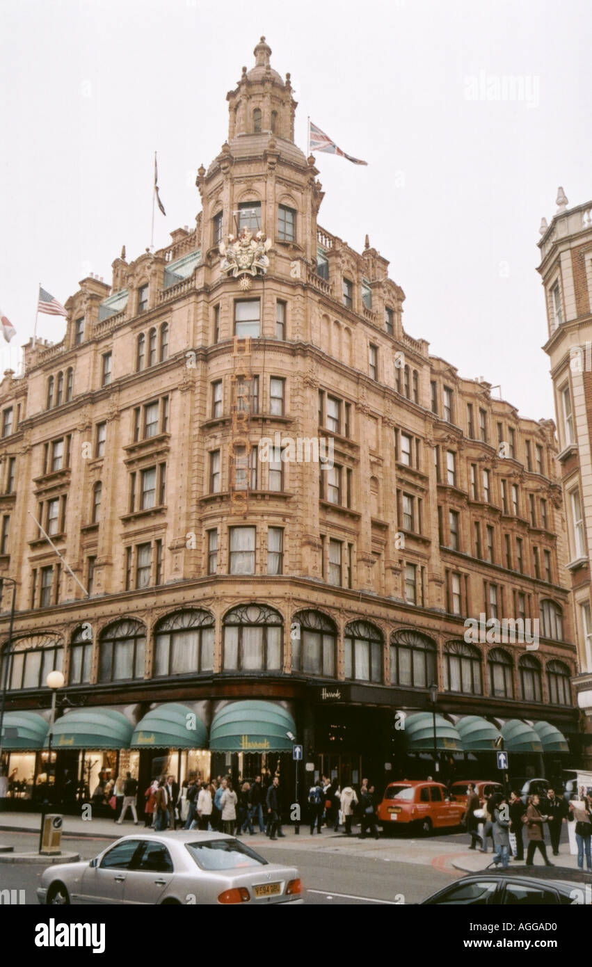 Harrods presents trade customers shoppers commerce business merchandise ...