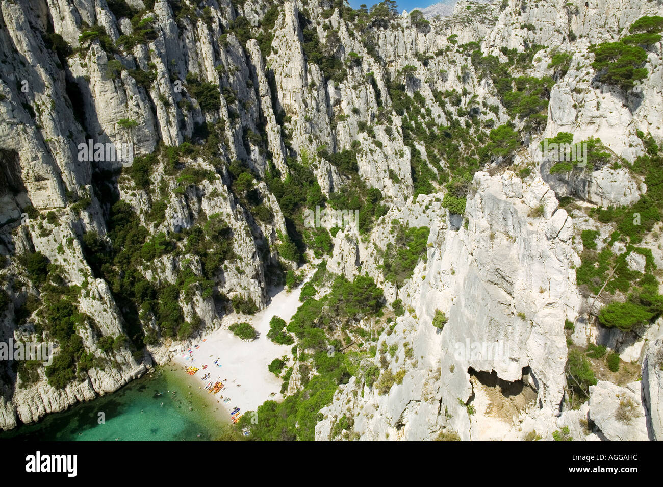 CALANQUE OF EN-VAU, CASSIS, PROVENCE, FRANCE Stock Photo - Alamy