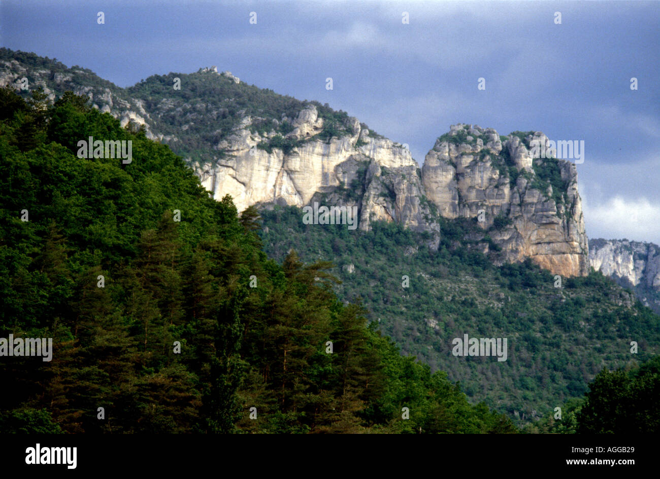 Gorges du Tarn Stock Photo - Alamy