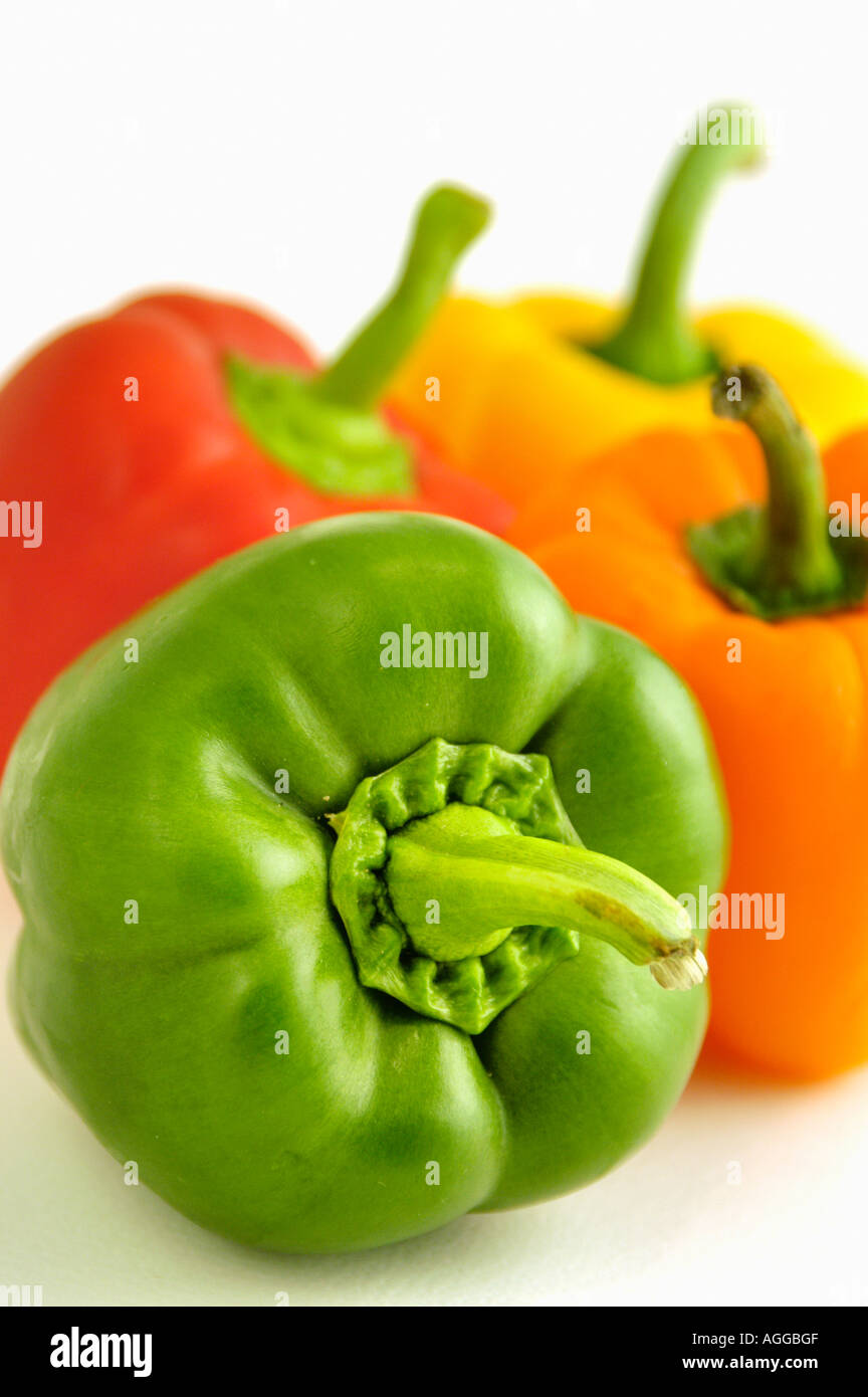 capsicum, pepper, paprika of different colours Stock Photo - Alamy