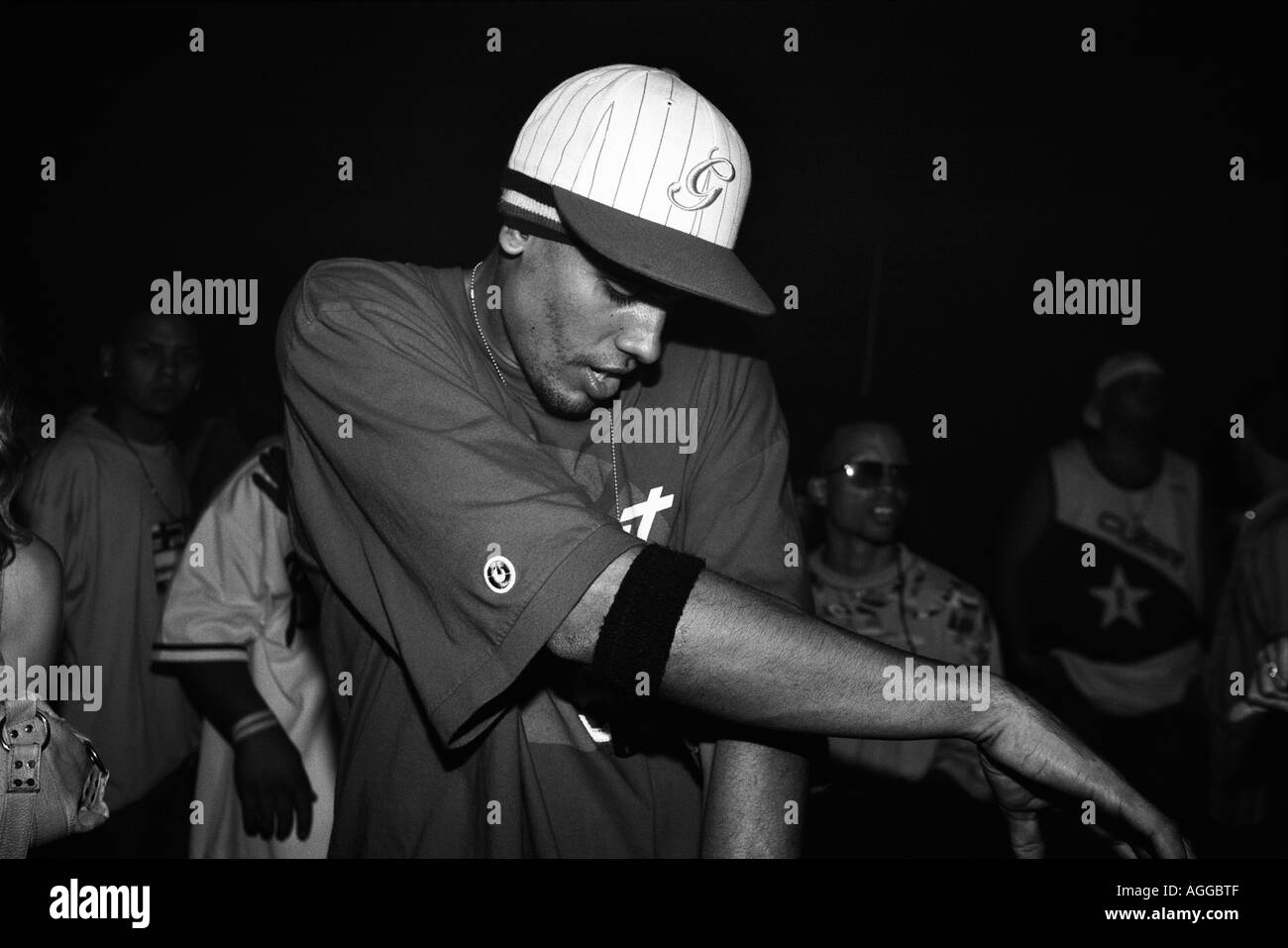 Guy dancing at Flow at El Teatro near Old San Juan Puerto Rico Stock ...