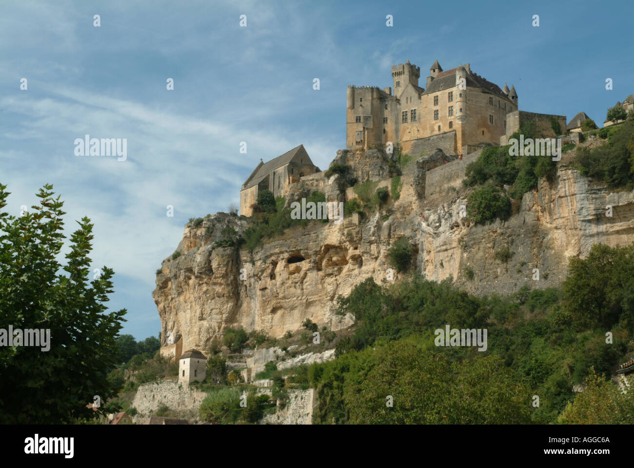 Beynac castle Dordogne Stock Photo - Alamy