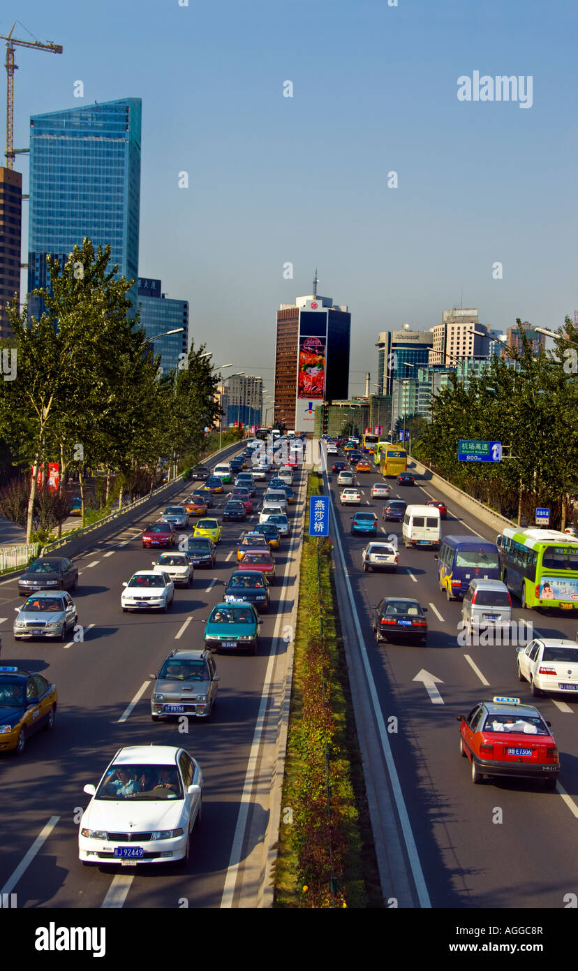Beijing CHINA, Highway, Street Scene, "3rd RIng Road" "Dongsanhuan ...