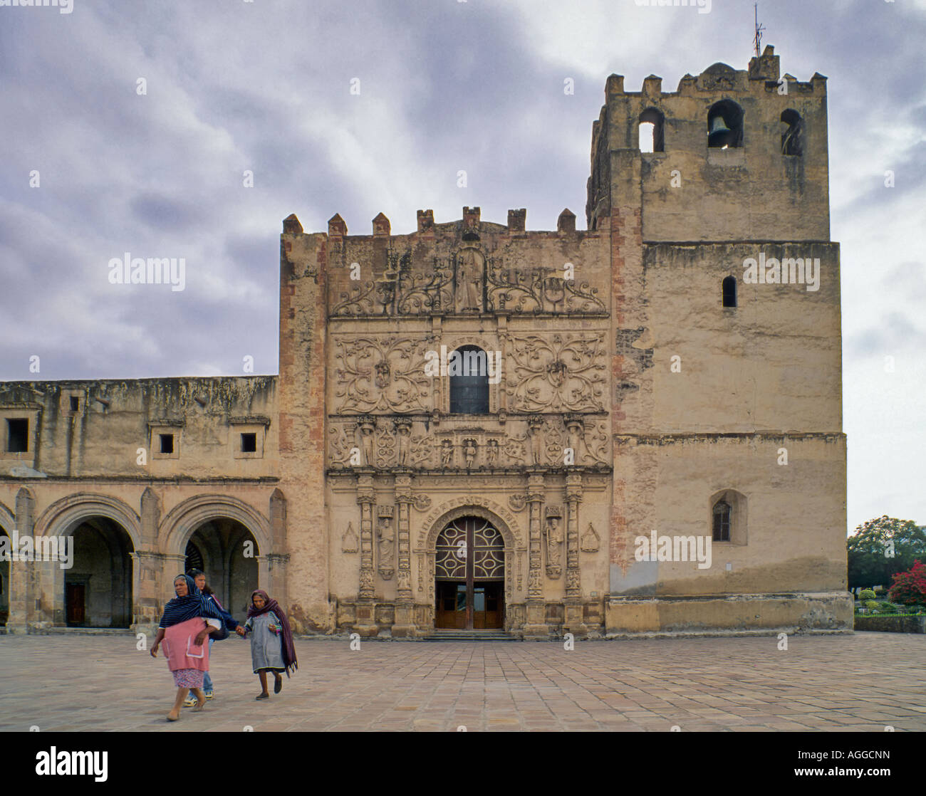 Augustinian monastery at Yuriria Mexico Stock Photo - Alamy