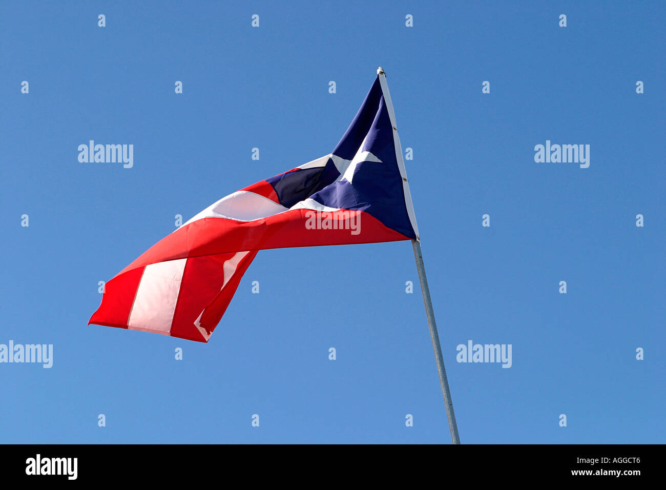 Puerto Rican flag Stock Photo - Alamy