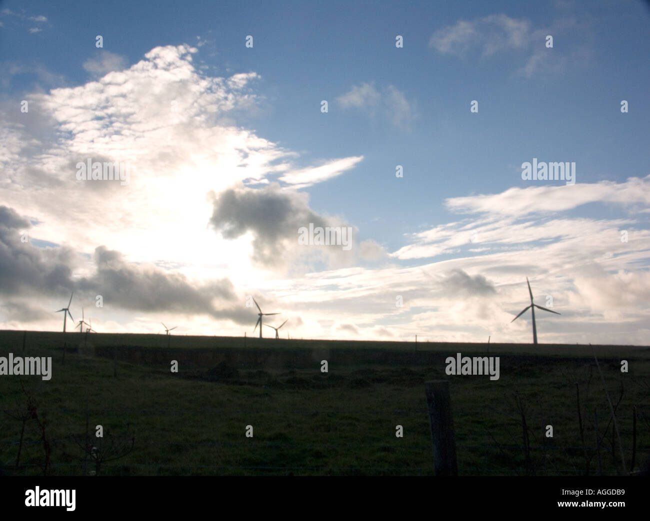 Delabole Wind Farm, North Cornwall, England, UK Stock Photo - Alamy