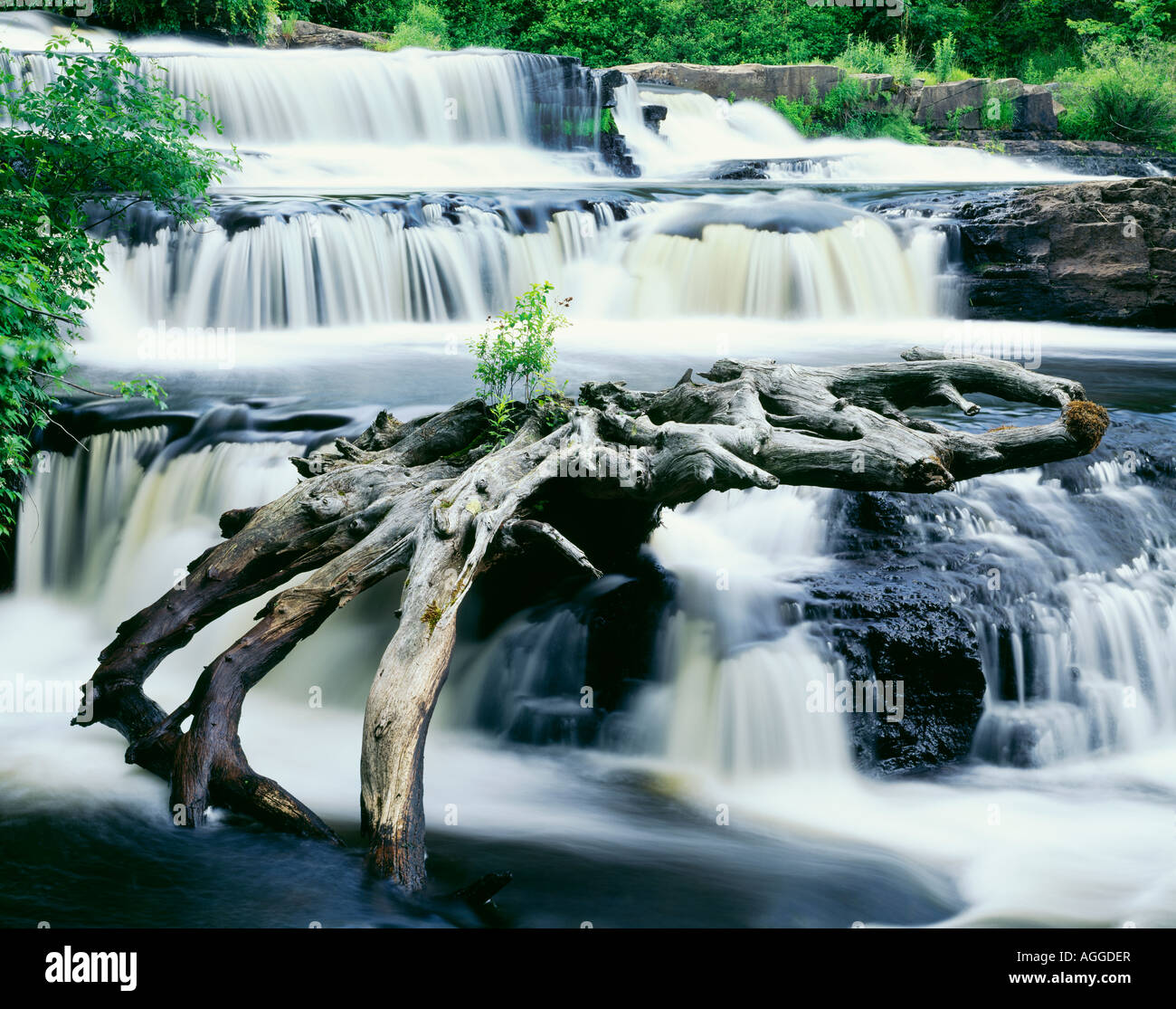 Shohola Falls In The Pocono Mountains, Pike County, Pennsylvania, USA ...