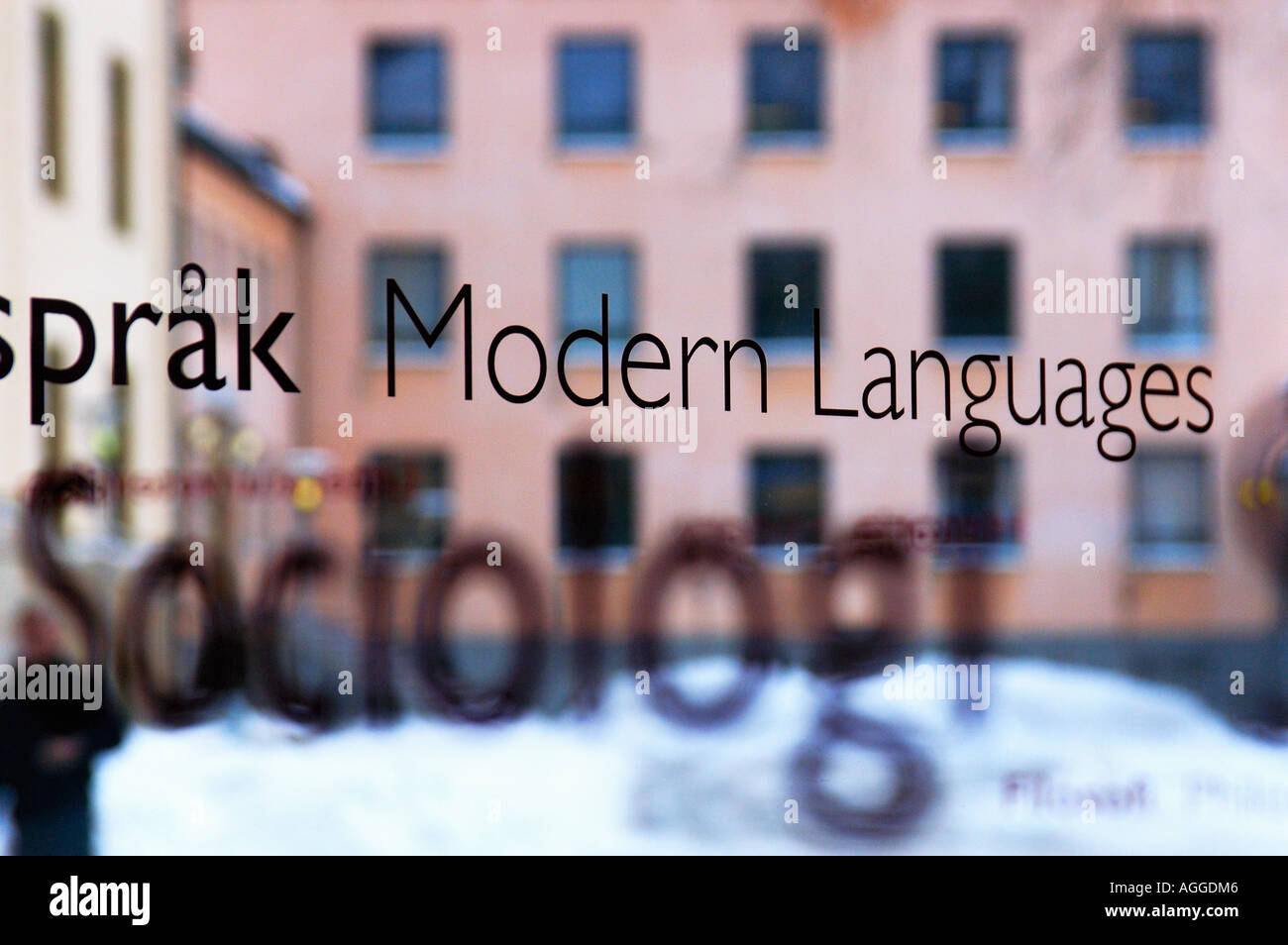 Modern languages department hi-res stock photography and images - Alamy