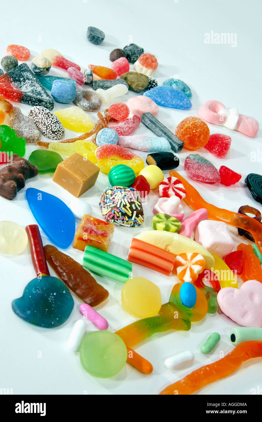 Colour chew chewy candy hi-res stock photography and images - Alamy