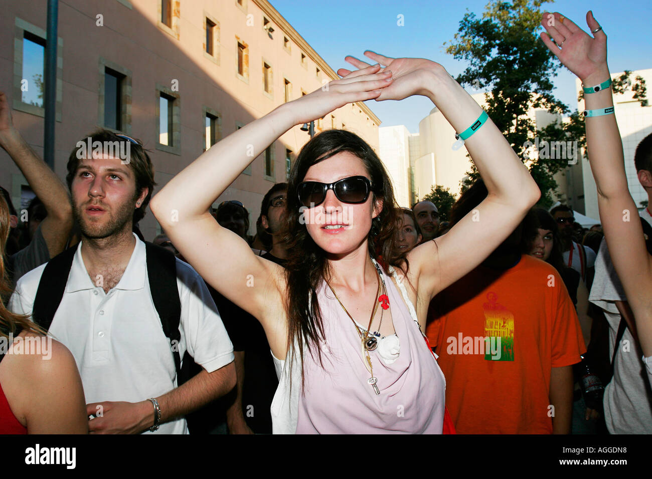Girls in crowd sonar day hi-res stock photography and images - Alamy