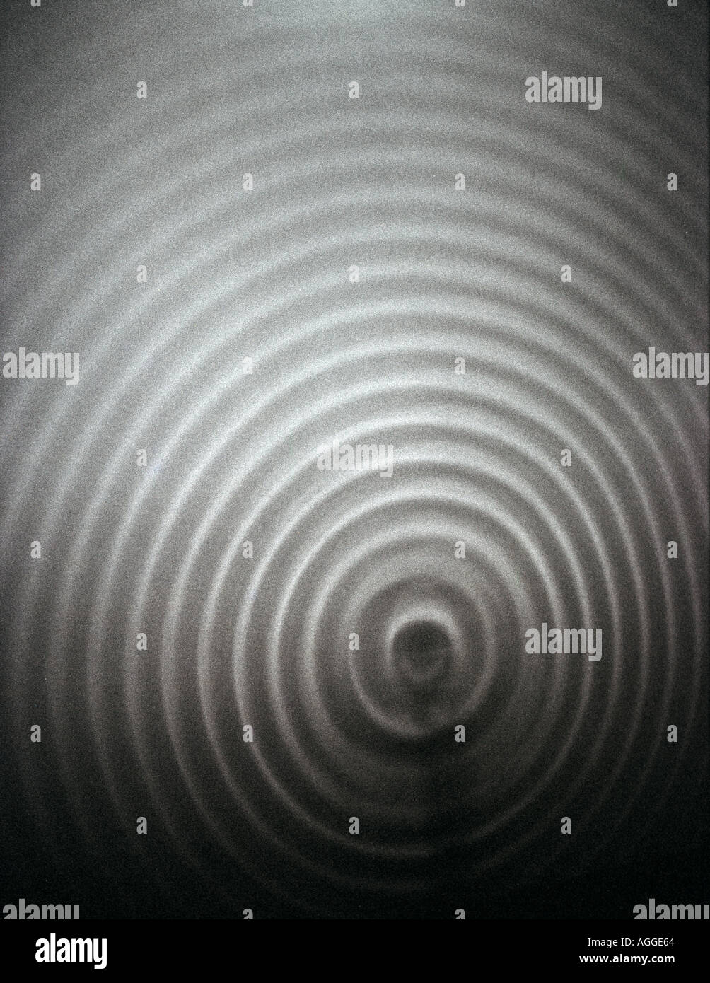 circular water waves in a ripple tank Stock Photo - Alamy