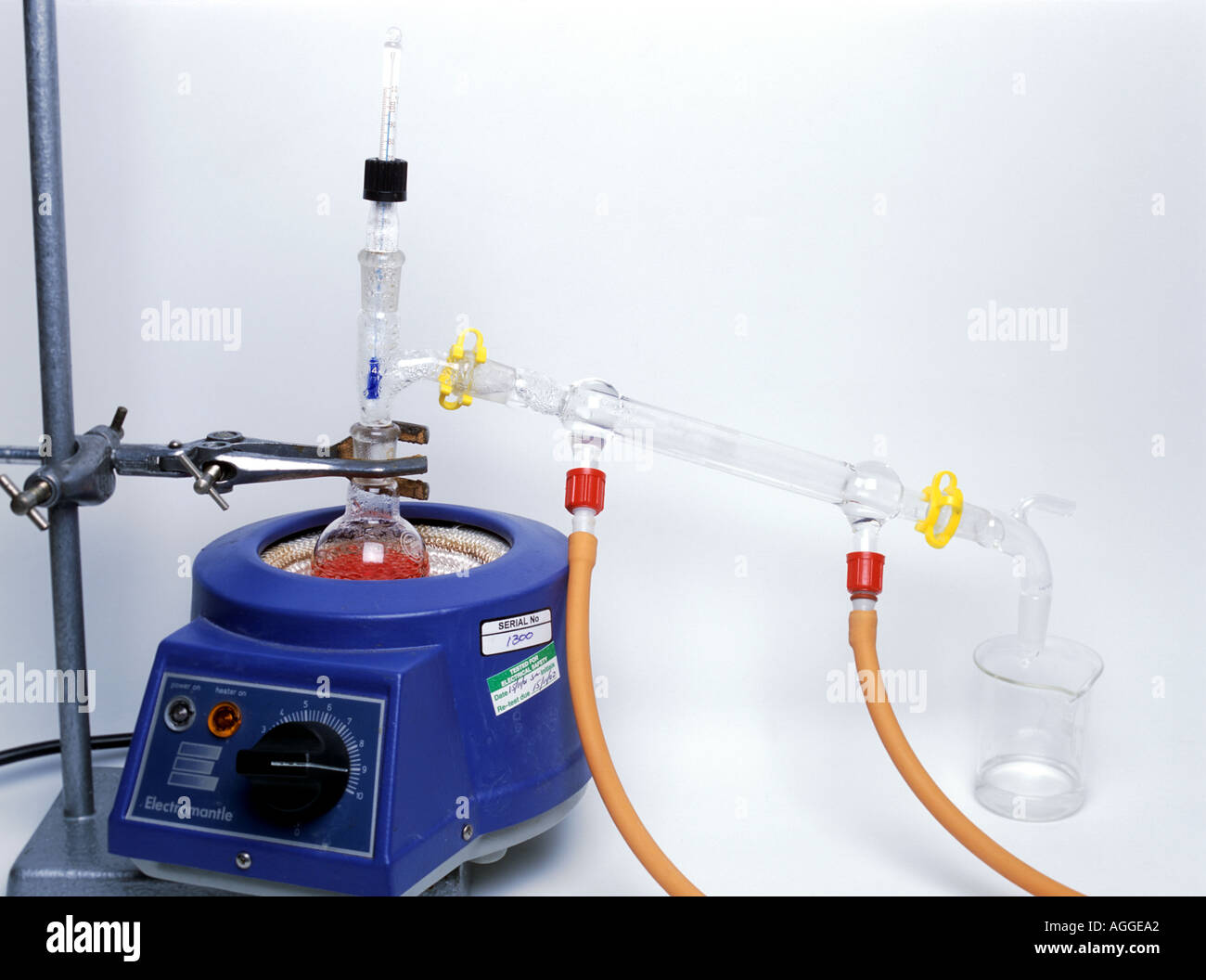 distillation of red ink Stock Photo - Alamy
