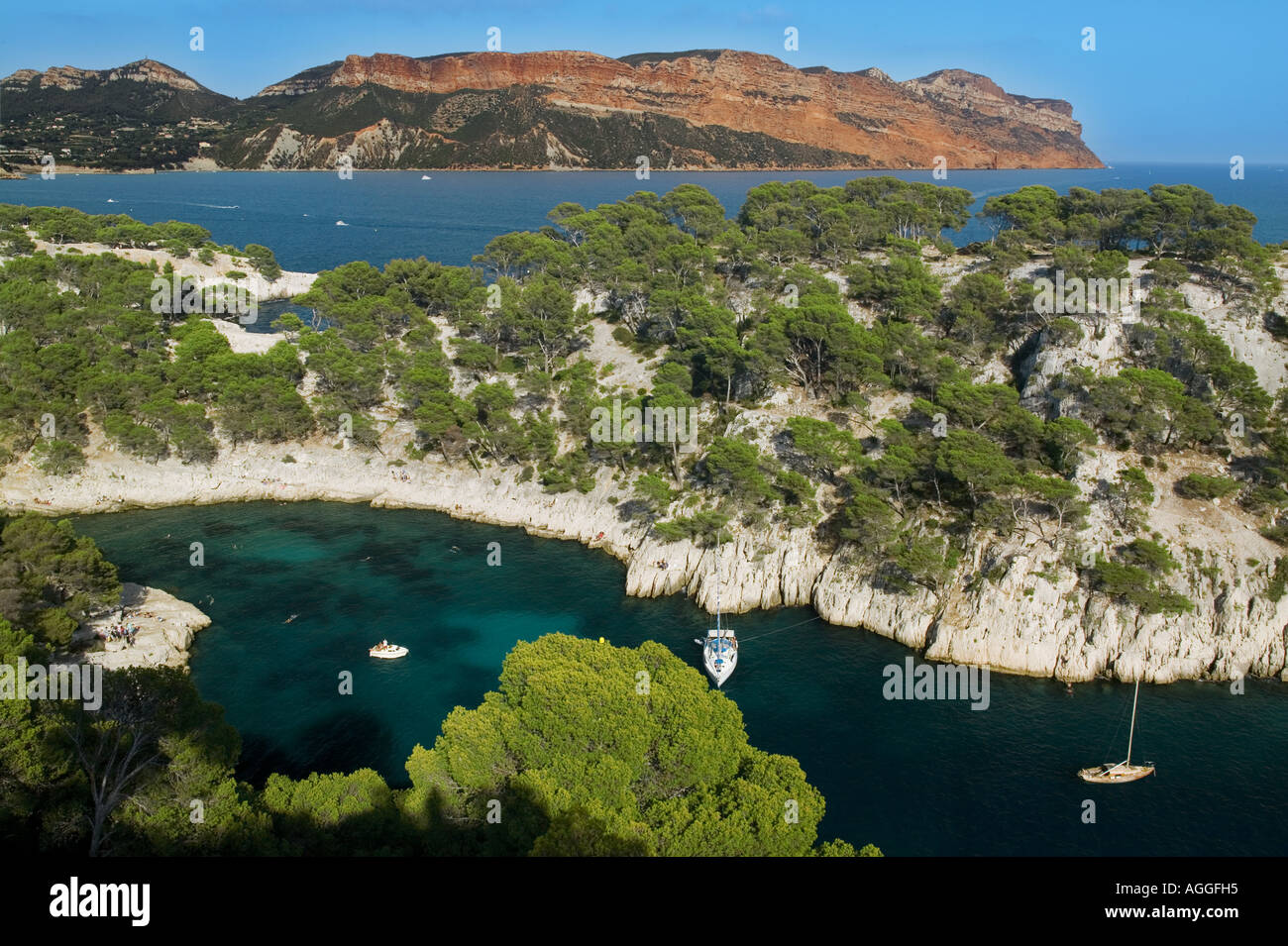 CALANQUE OF PORT-PIN, CASSIS, PROVENCE, FRANCE Stock Photo - Alamy