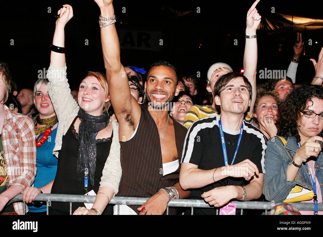 TDK Cross Central festival at Kings Cross Goods Yard London Stock Photo ...