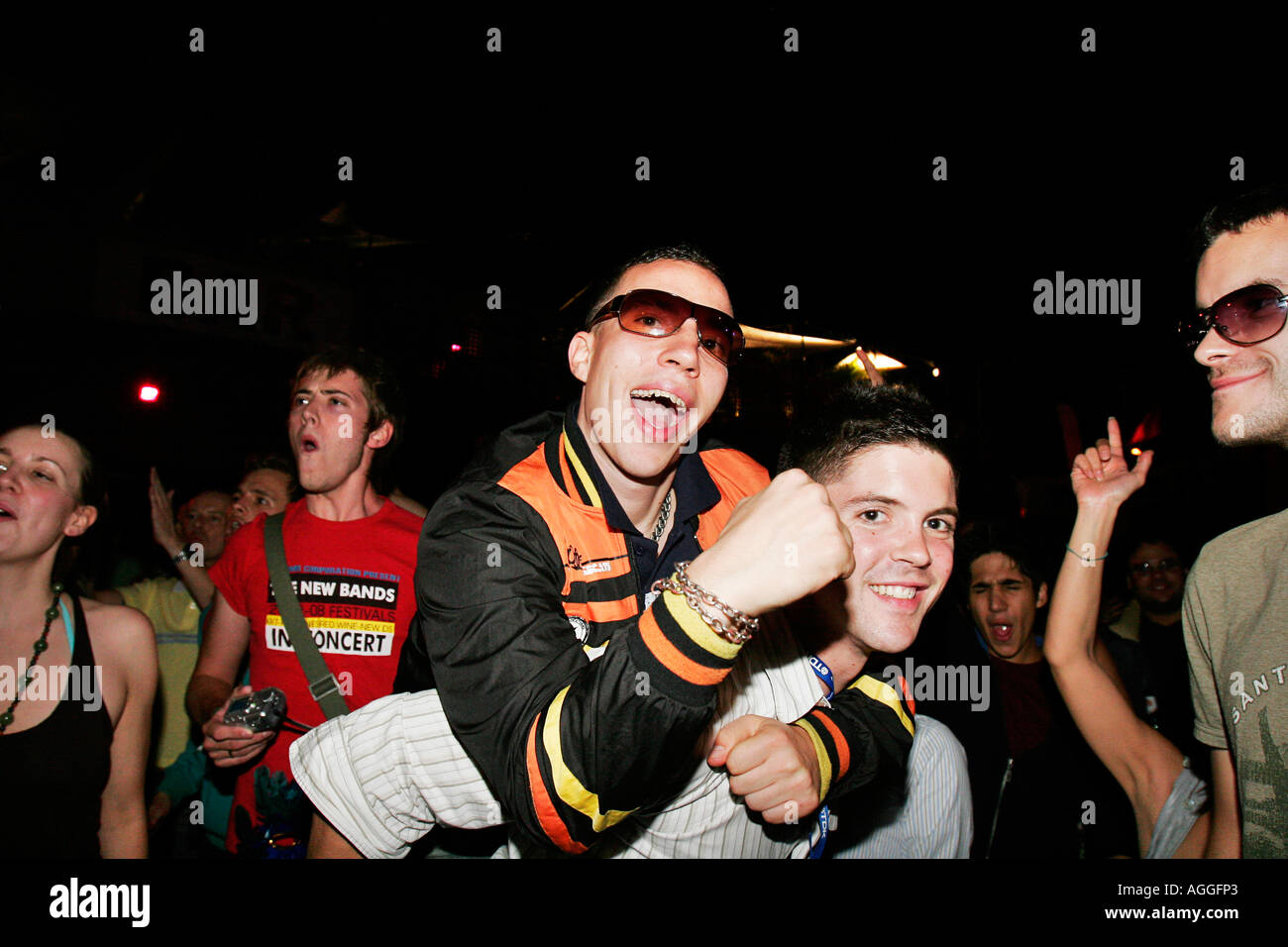 TDK Cross Central festival at Kings Cross Goods Yard London Stock Photo ...