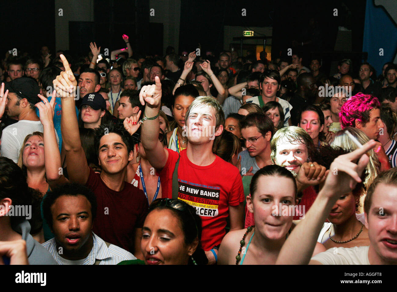 TDK Cross Central festival at Kings Cross Goods Yard London Stock Photo ...